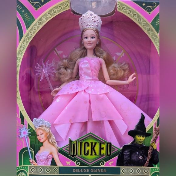 Mattel | Toys | Mattel Wicked Movie Glinda Barbie Ariana Grande Doll ...